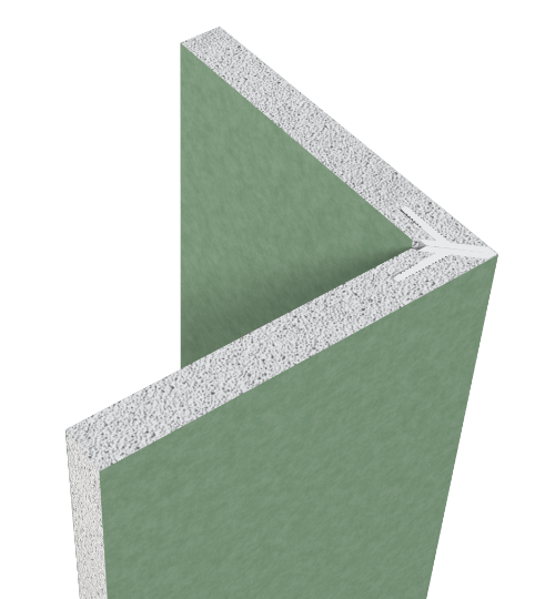 Impregnated gypsum board GKBI - Formteilbau Schmitt